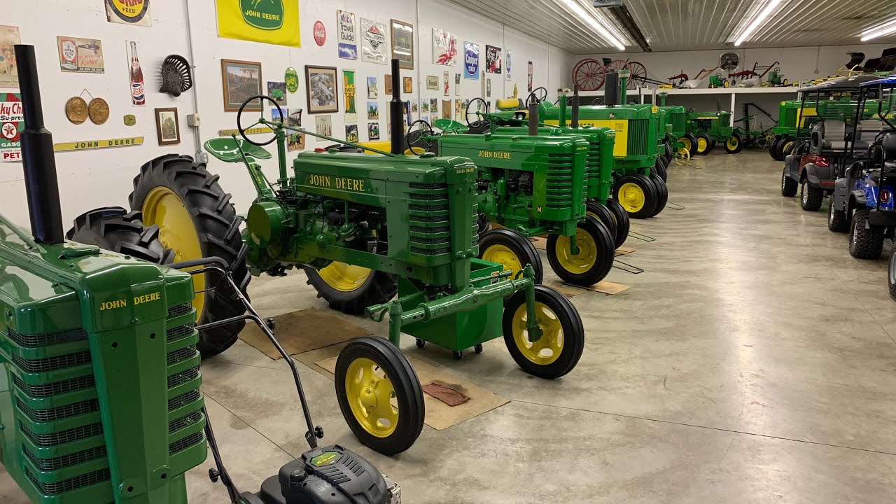 Don Saner John Deere Collection - YouTube