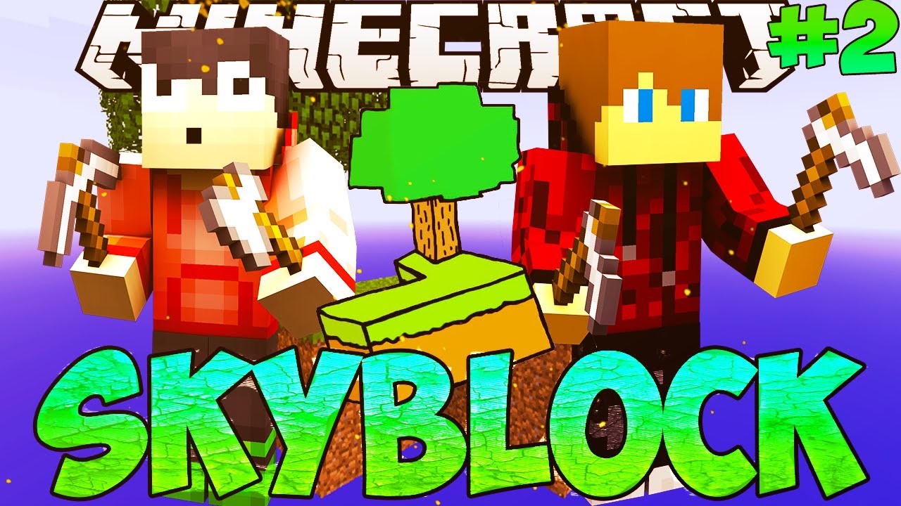 Minecraft Skyblock - Ep 2: DIAMONDS!! - YouTube