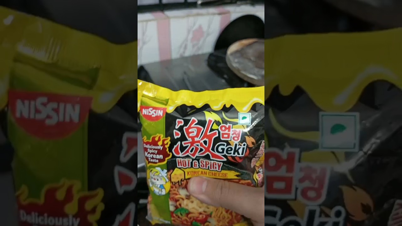 Nissin spicy cheesy noodles | ramen noodles | korean ramen # ...