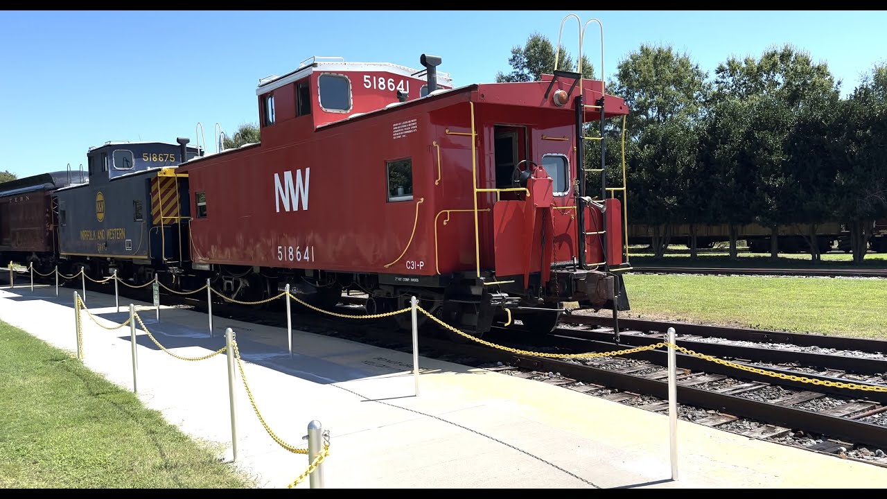 🚂Choo-Choo Train Ride at North Carolina Transportation Museum🚂 🎉 - YouTube