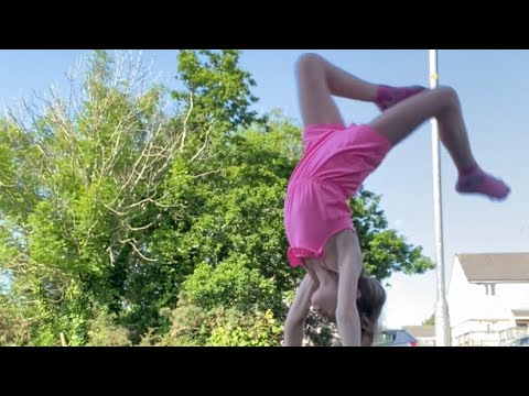 How to do a back walkover for beginners! - YouTube