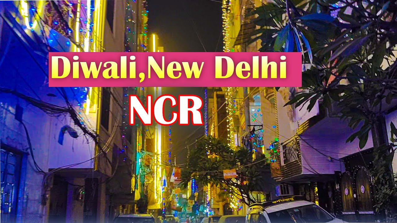 NCR New delhi NEW YORK CITY Walking Tour [4K] - 6th AVENUE - Christmas ...