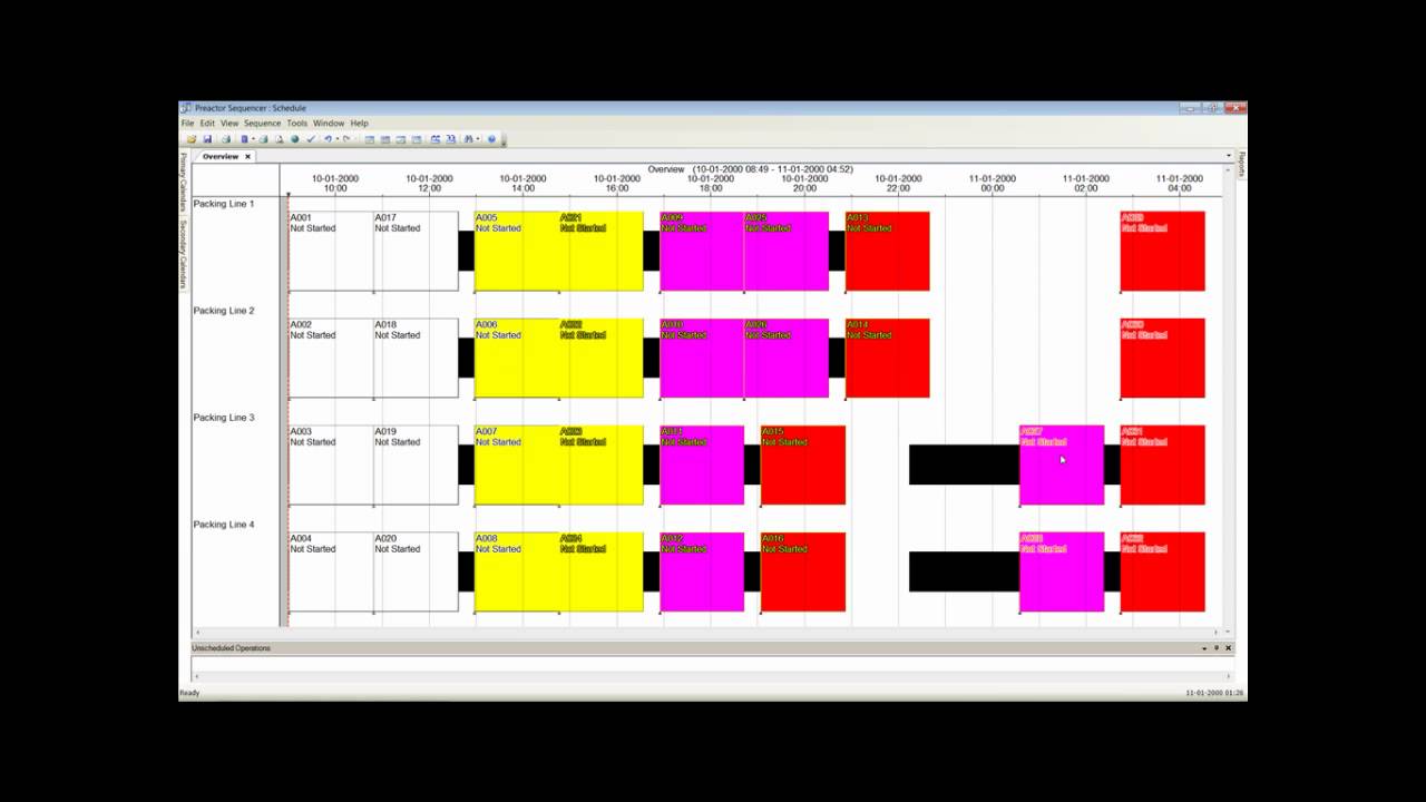 Preactor 11 Preferred Sequence Demo - YouTube
