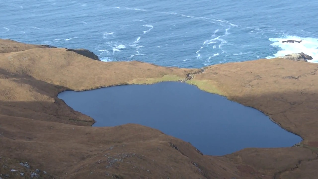 Achill Island Lowest Corrie Lake in Ireland . - YouTube