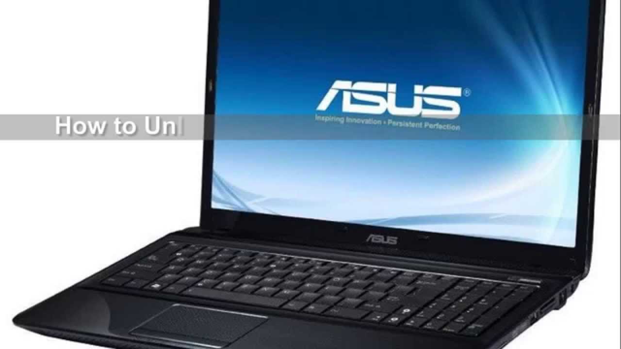 How to Unlock Windows 8 on ASUS A52F - YouTube