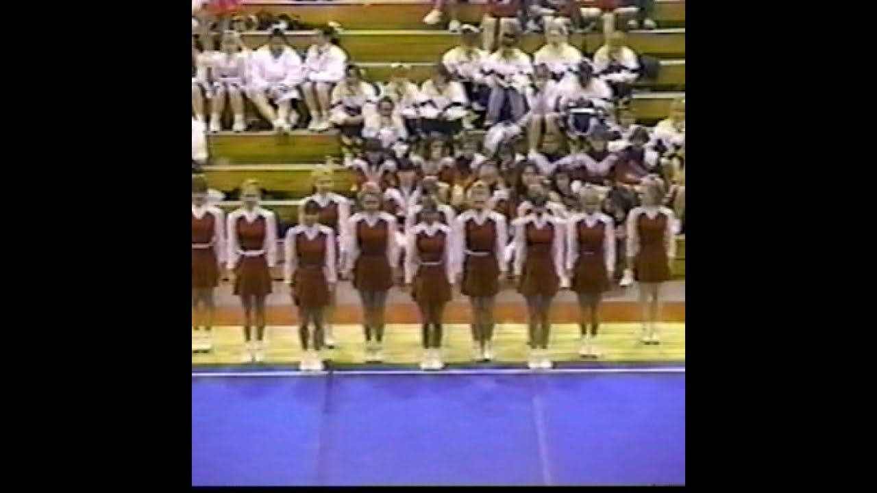 1995 Minerva Cheer at State - YouTube