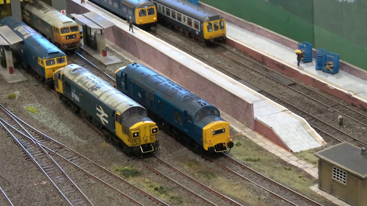 Alsager Model Railway Exhibition 2019 - Part 2 - YouTube