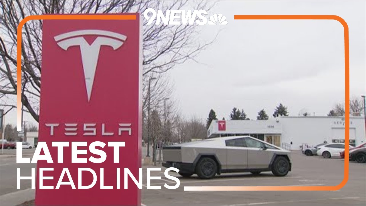Latest headlines | Loveland Tesla dealership vandalized again - YouTube