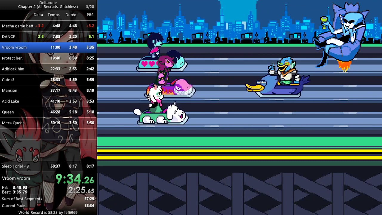 Speedrun Deltarune - All Recruits Chapter 2 in 56:03 (Glitchless) - YouTube