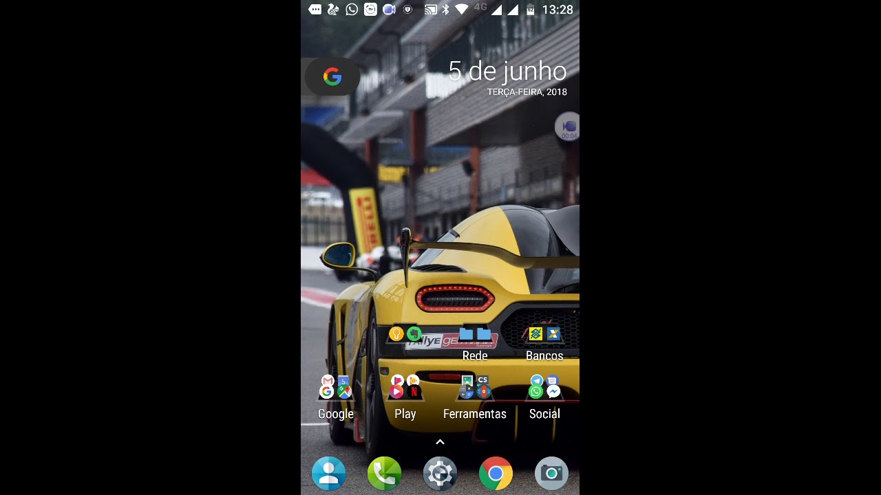 Como usar o G-MScreen para vê TV no celular Android - YouTube