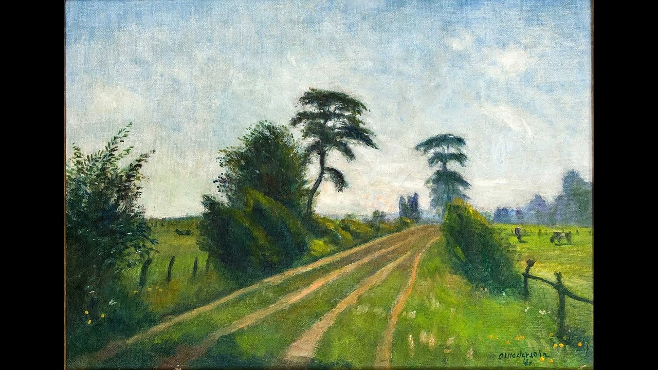 Otto Modersohn (1865-1943) - German landscape painter - Part II. - YouTube