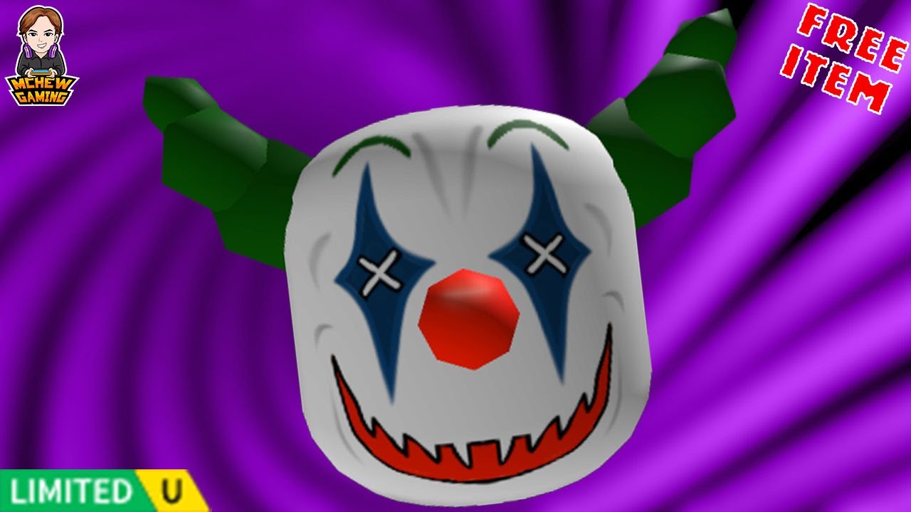 (ROBLOX) FREE UGC LIMITED | How to get the CREEPY CLOWN MASK (GREEN) in ...