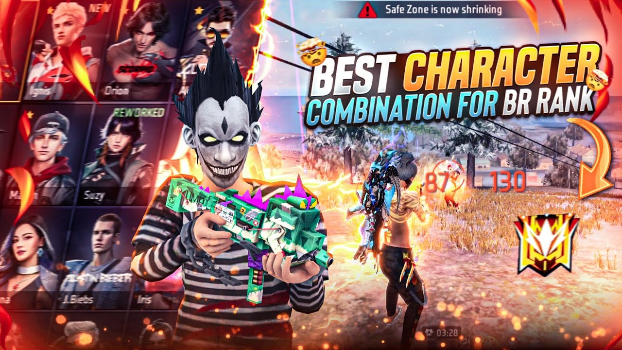 BR-ranked best skill combination 2023 | Best character combination in ...