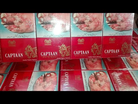 CAPTAAN Cigarettes Original Quality Virginia Tobacco Pakistani ...