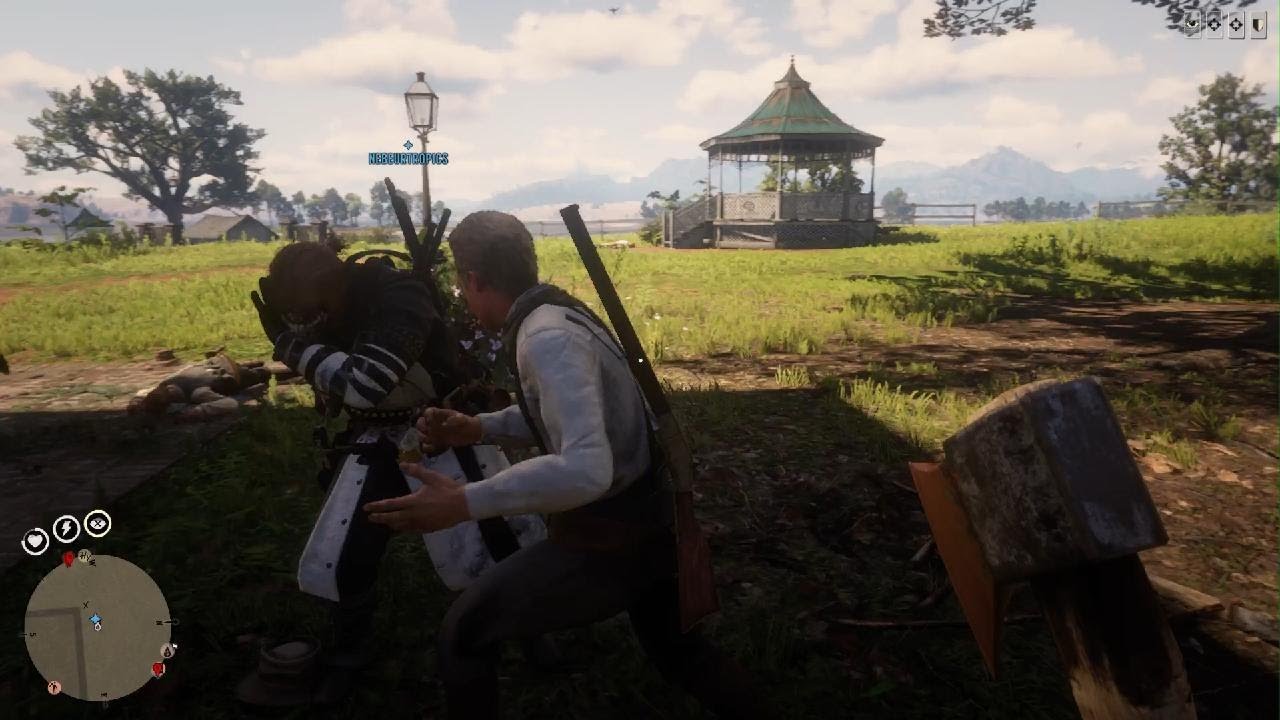 Red Dead Redemption 2 - camping chair - YouTube