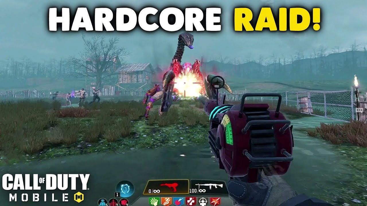 I Went into a Hardcore Zombies Raid By Myself! #CODMobile_Partner - YouTube
