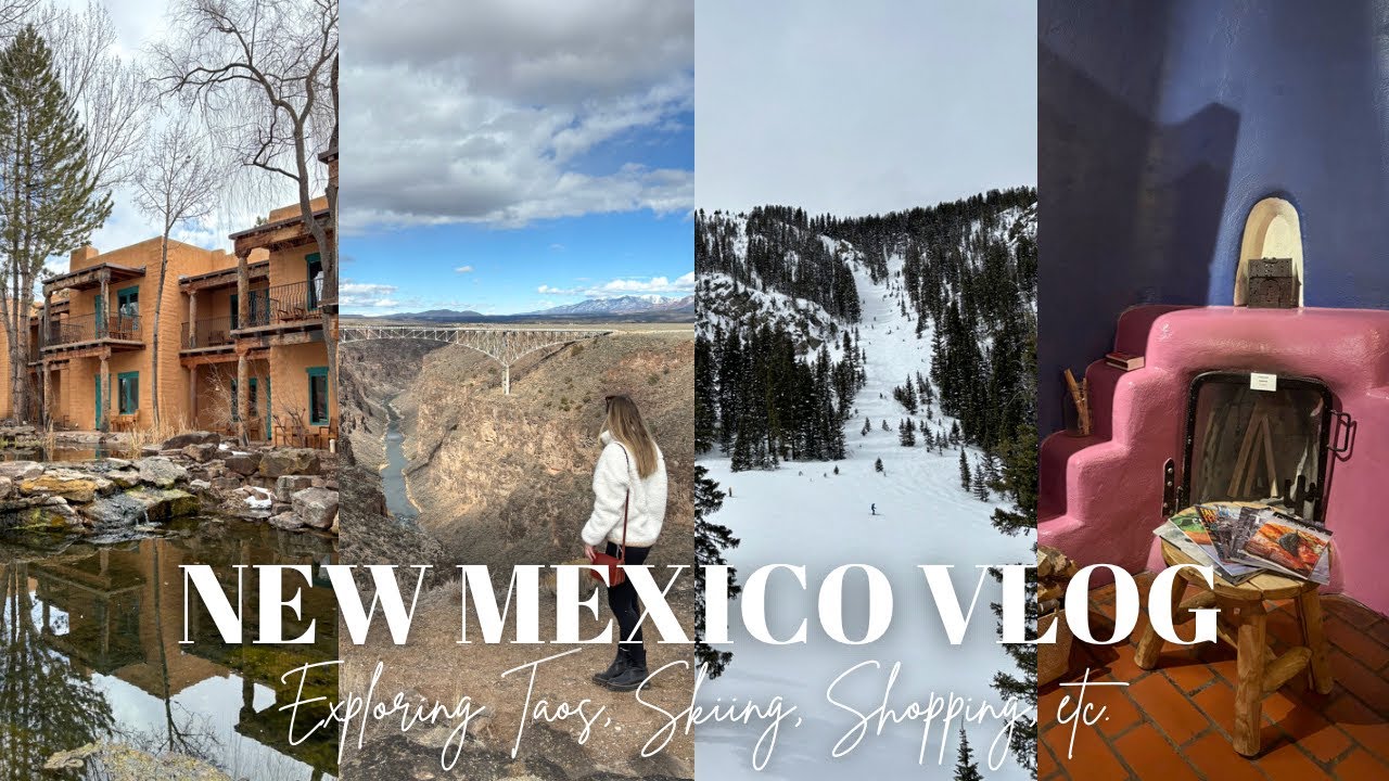 TAOS, NEW MEXICO TRAVEL VLOG | Exploring Taos, Rio Grande Gorge, Taos ...