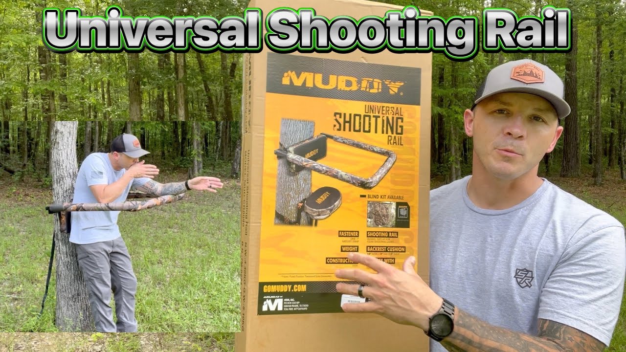 Muddy Universal Shooting Rail // Hunting // Review // - YouTube