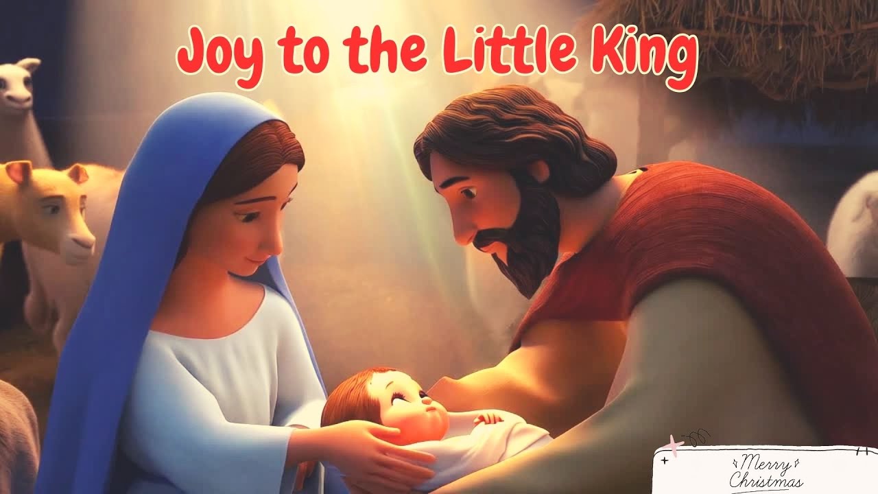 Joy to the Little King | Elle Tv Animated Kids Song - YouTube