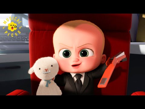 SWAT Theme Babies Chase Tim Scene | The Boss Baby (Alec Baldwin)