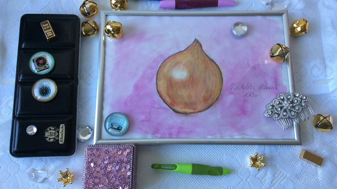 Shallot in Watercolor painting - YouTube