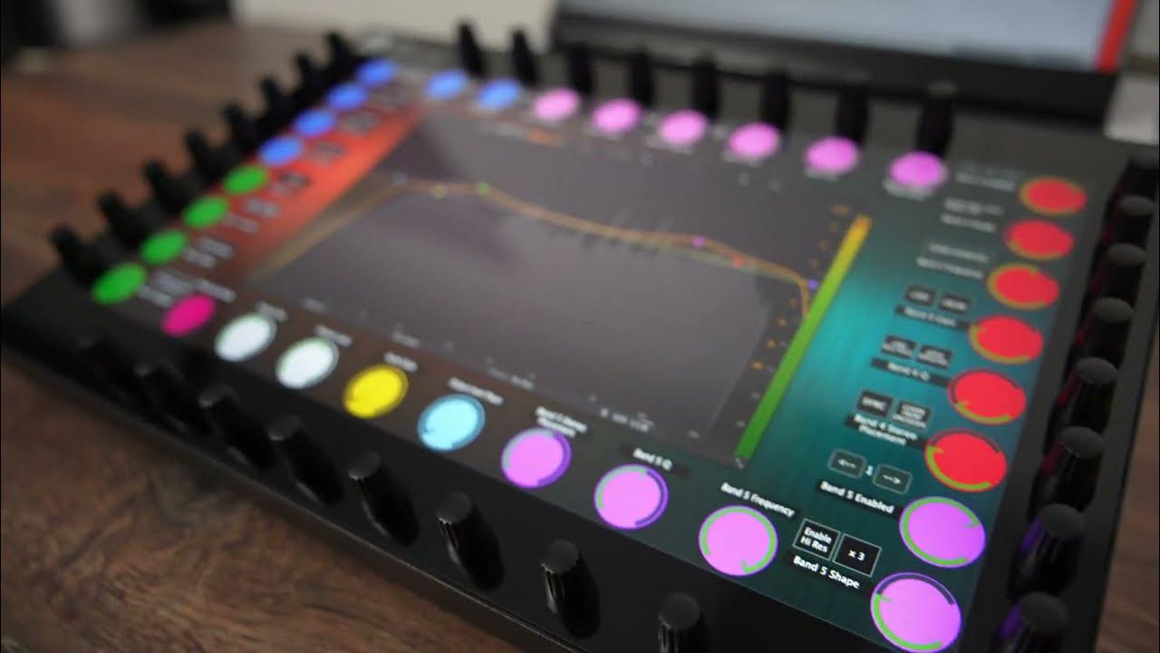 FabFilter plugins on the MP Controller! - YouTube