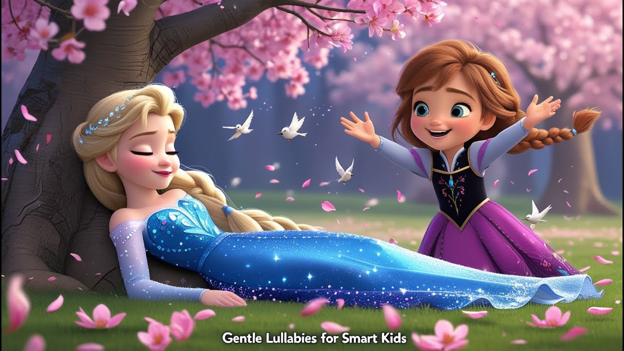 🌌 Relax with Elsa’s Piano Lullabies 🎵 Sleep Fast & Boost IQ – 30 Mins ...