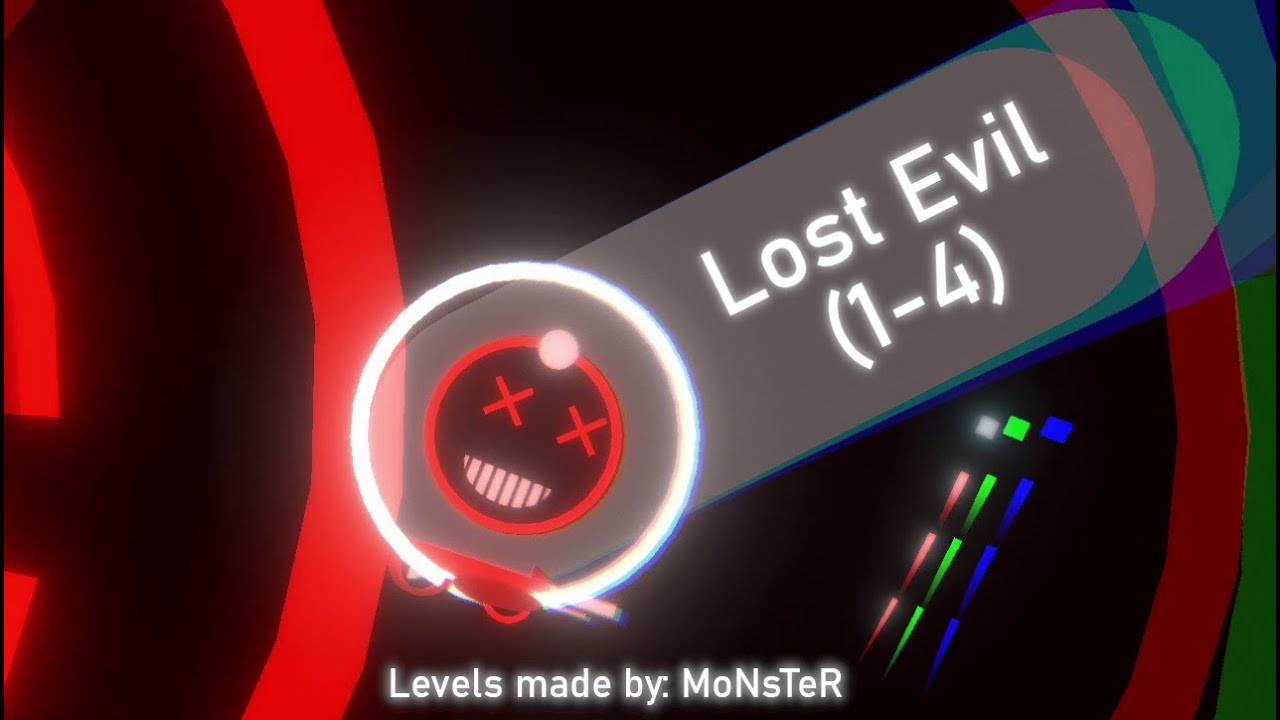 LOST EVIL (1-4) | (Project Arrhythmia levels made by MoNsTeR) - YouTube