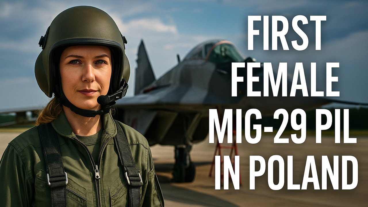 The Courage of Poland's First Female MiG-29 Pilot - YouTube