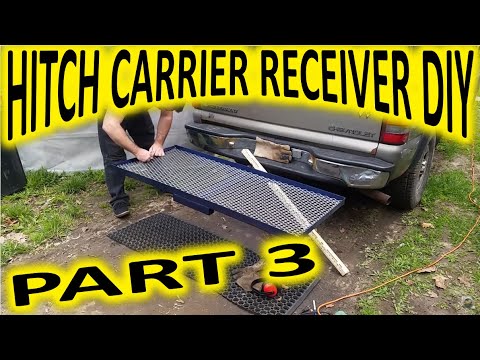 DIY Hitch Carrier Receiver pt3 - YouTube