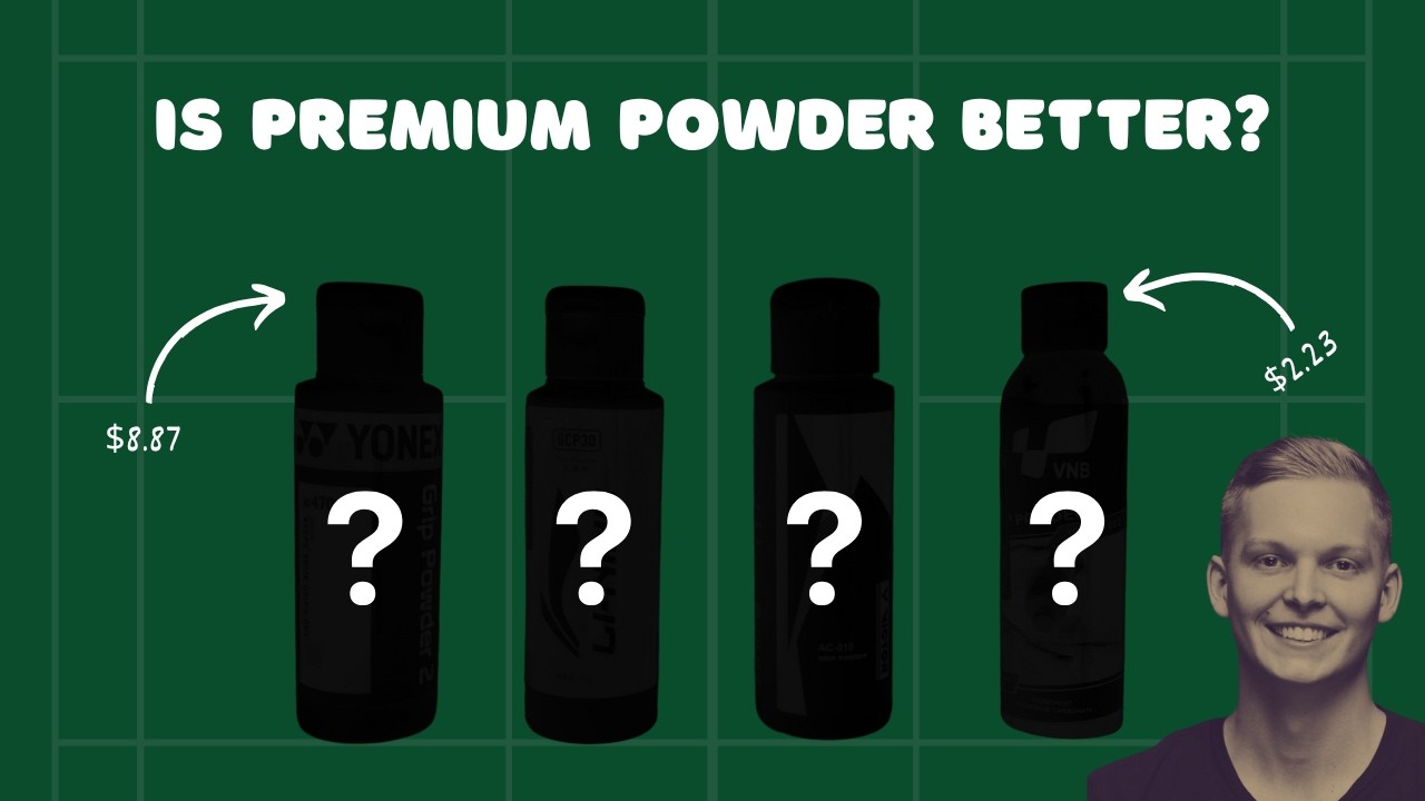 Badminton Busters: the grip powder showdown - YouTube