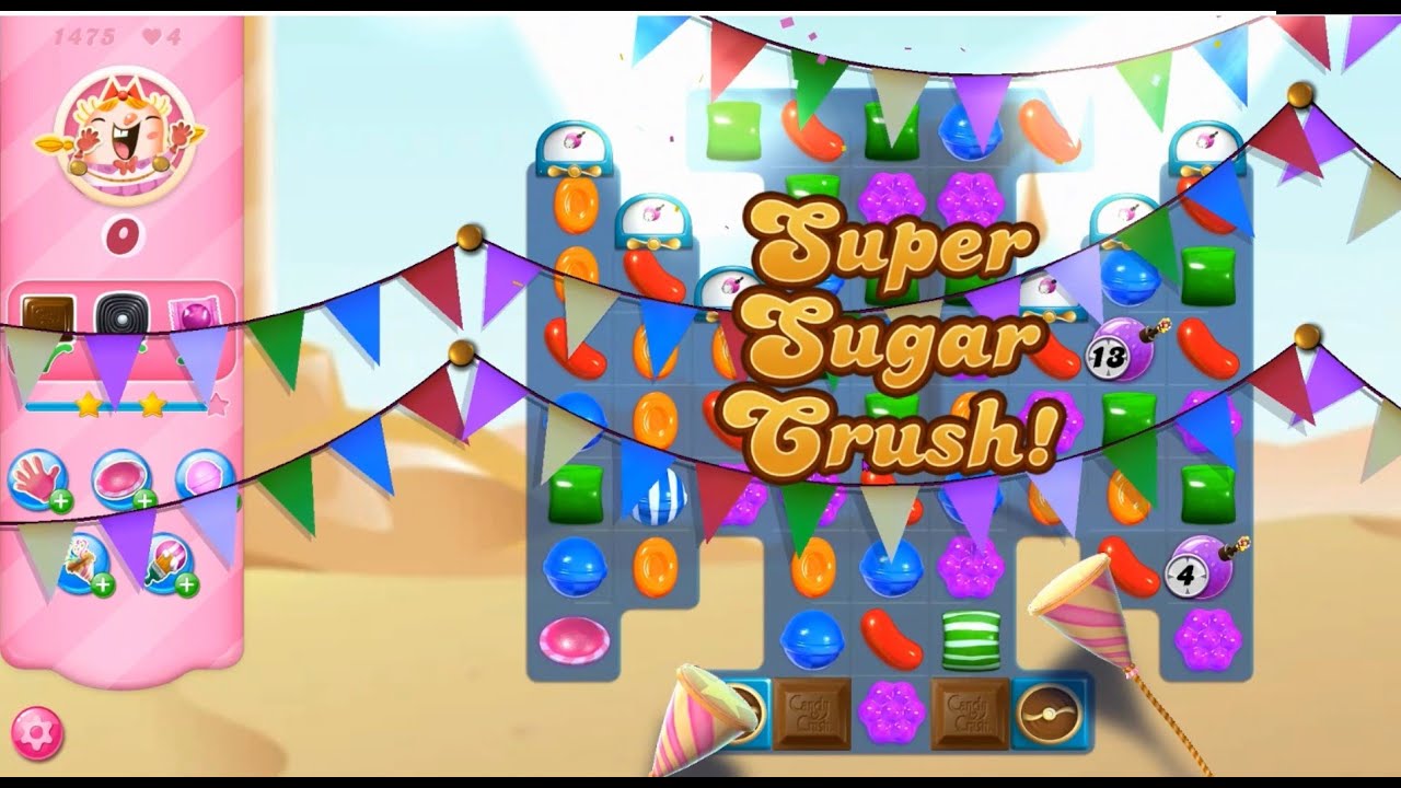 Candy Crush | Level 1475 | Saga Nepal | Super Sugar Crush 🤩🤩 - YouTube