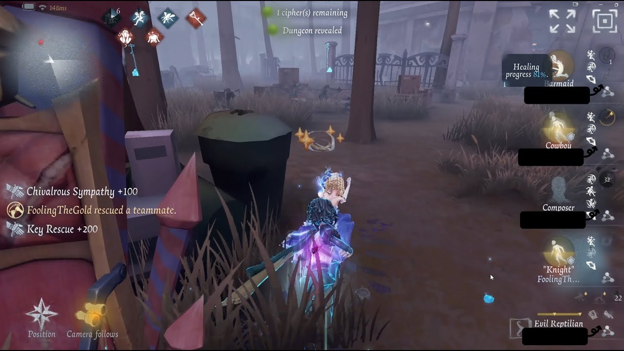 The Knight is RIDICULOUSLY good against this Hunter... (Identity V ...