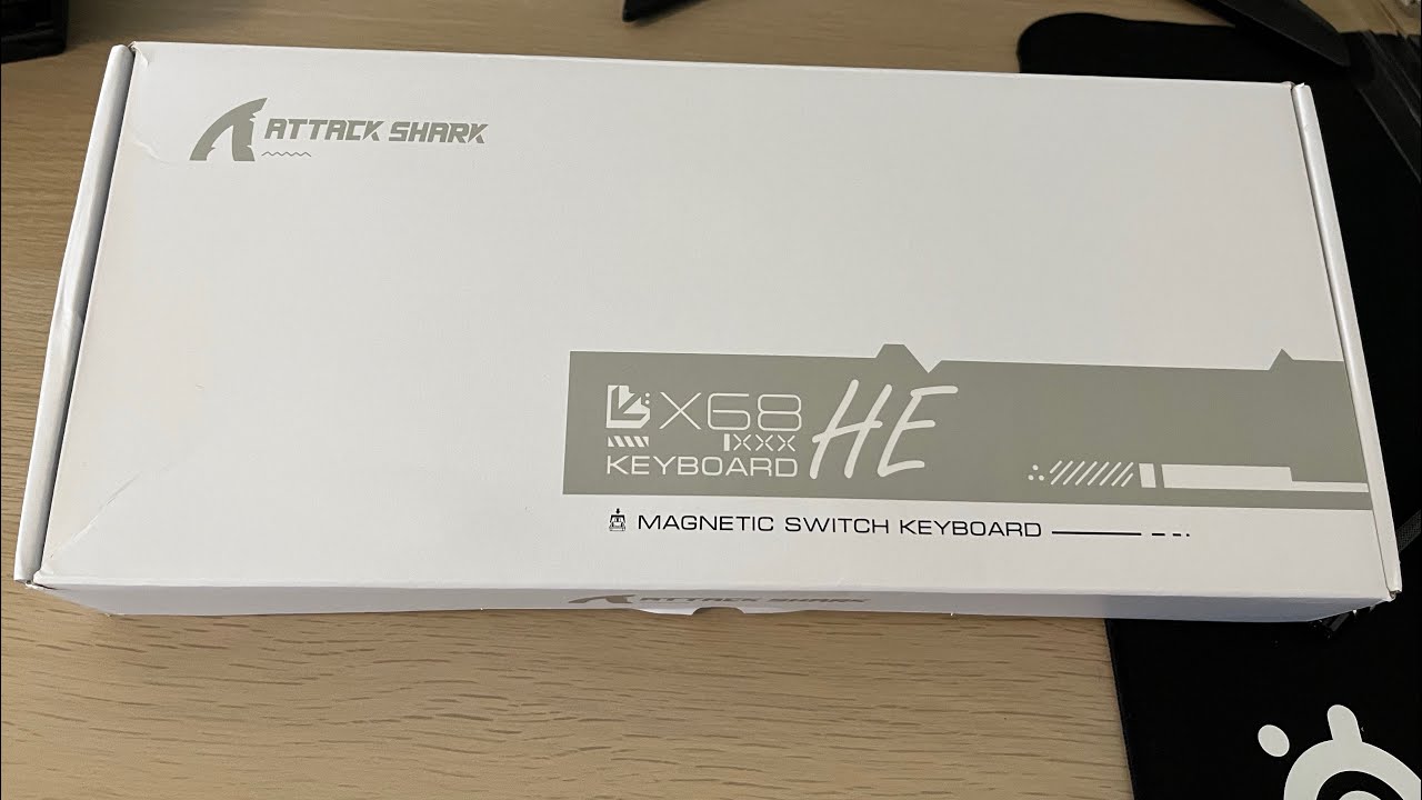 Unboxing/แกะกล่อง Attack Shark X68 HE - YouTube