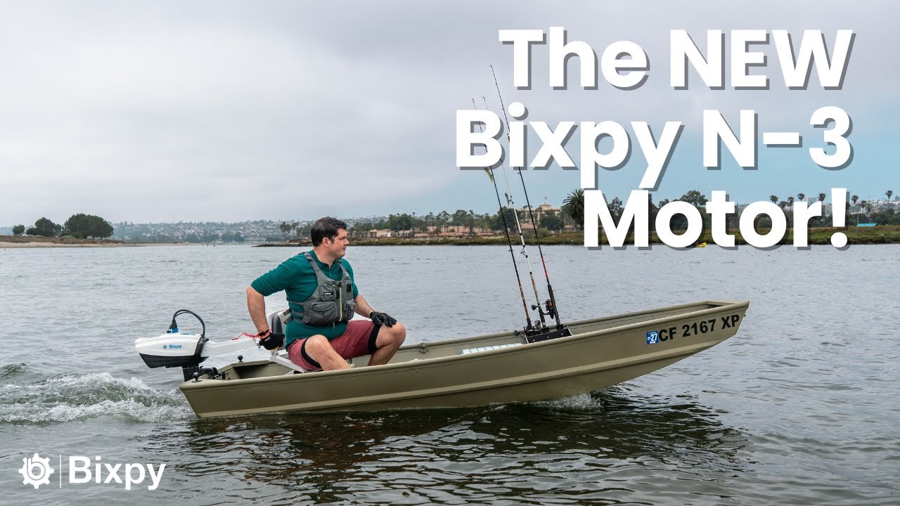 Introducing the Bixpy N-3 Outboard Motor - YouTube