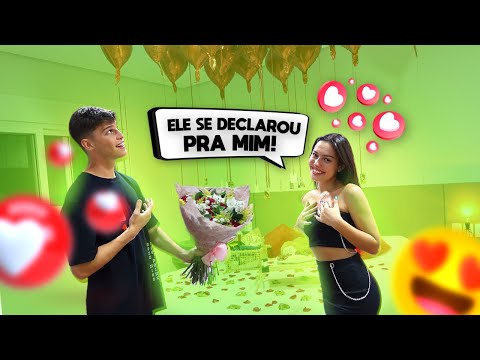 COMEMORANDO 1 ANO DE NAMORO - Ele me deu o anel dos meus sonhos
