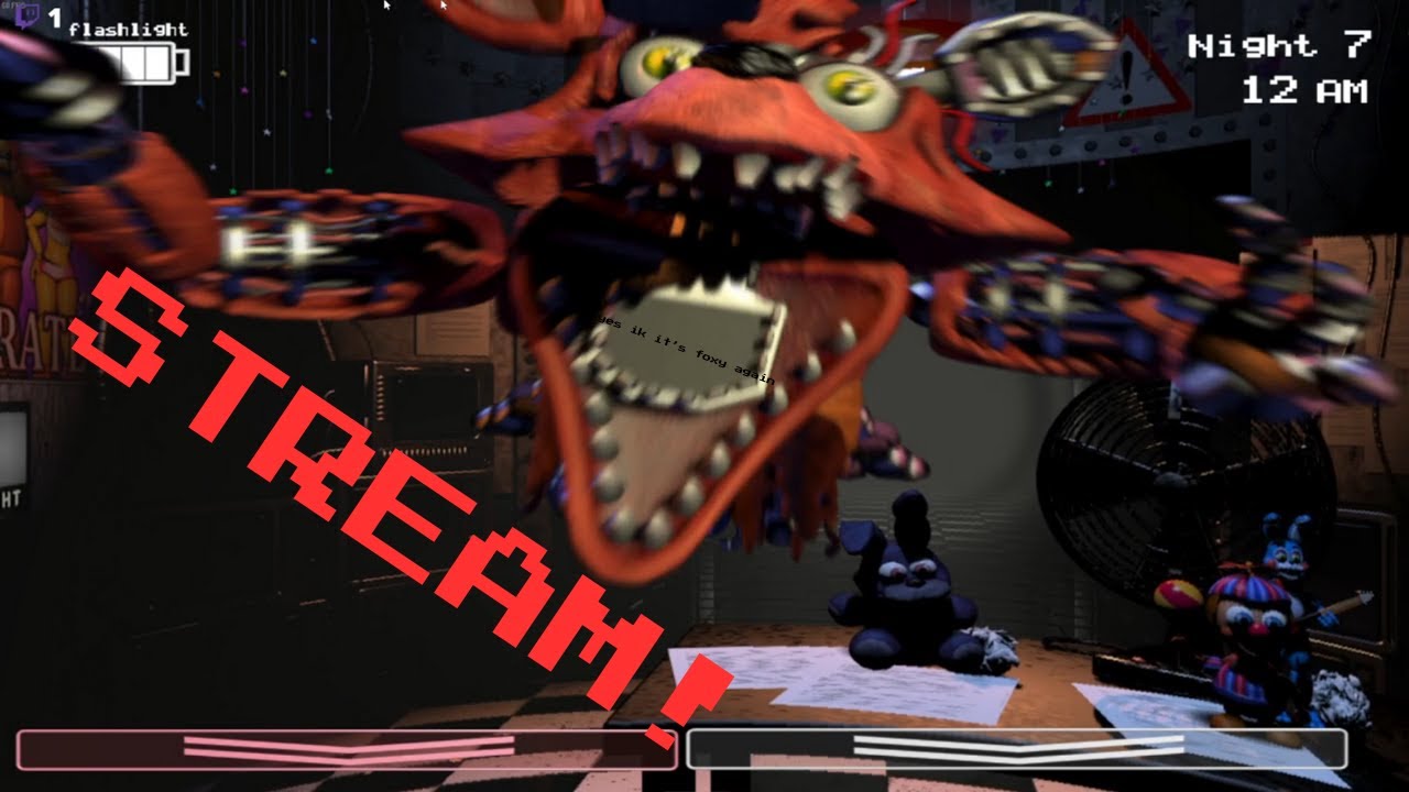 PLAYING SOME FNAF 2 CHALLENGES! - FNaF 2 TWITCH STREAM! (feat ...