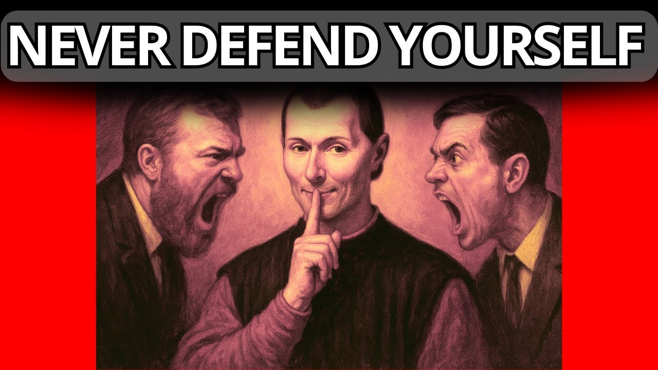 NEVER DEFEND YOURSELF - Machiavelli’s Trick to Flip the Power Instantly ...