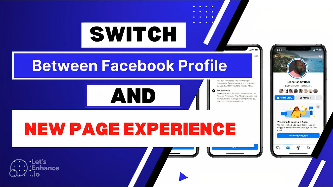 Switch from Facebook Profile to New Page Experience | Facebook New Page ...