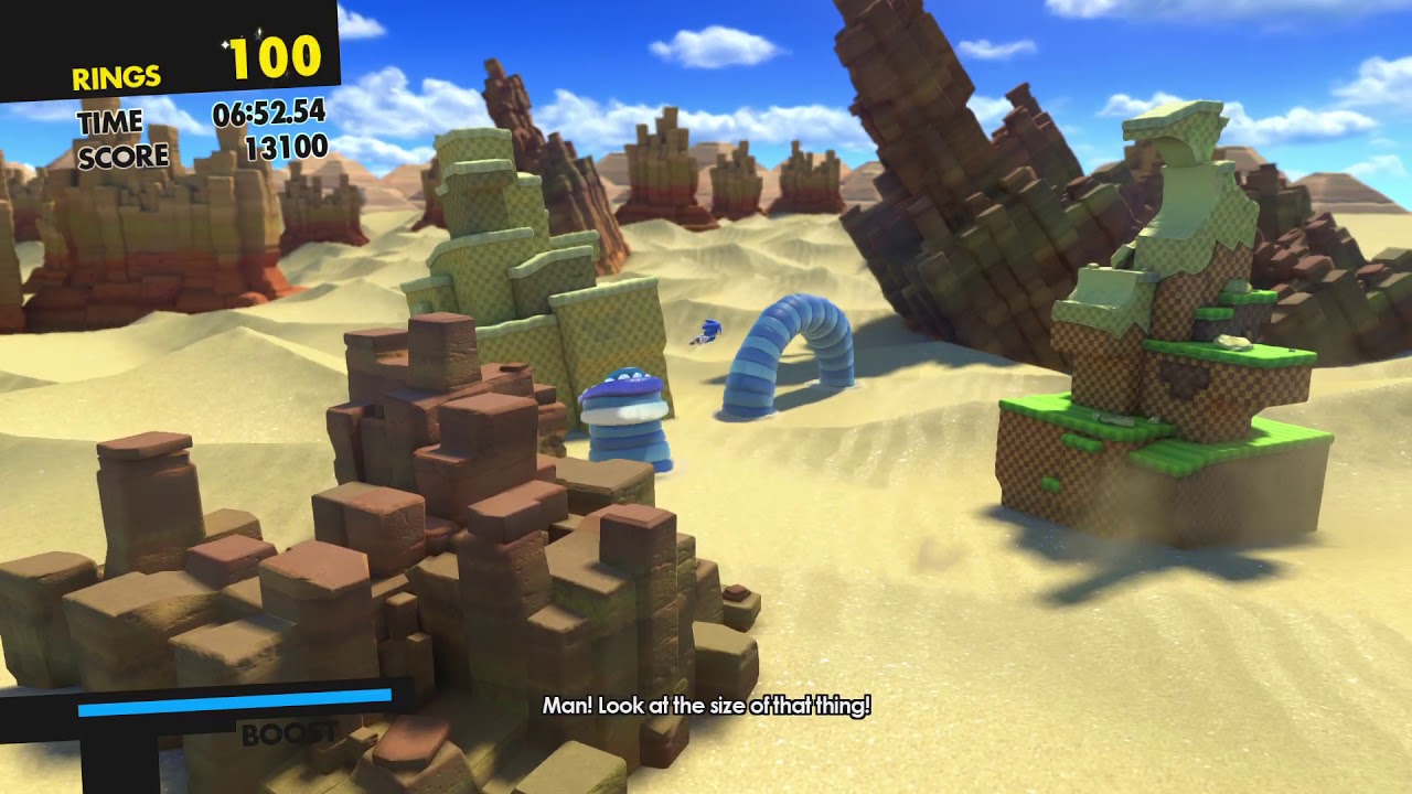 sonic forces level 1 - YouTube