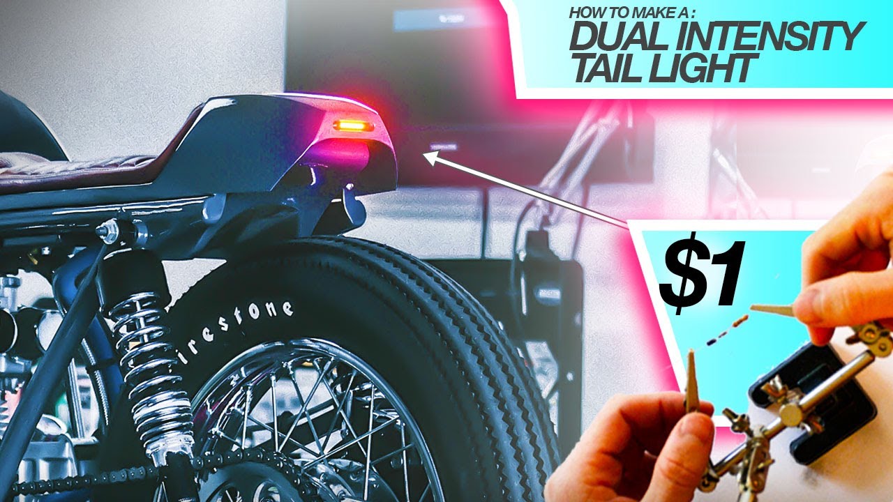 How to Make A Dual Intensity Tail Light - YouTube