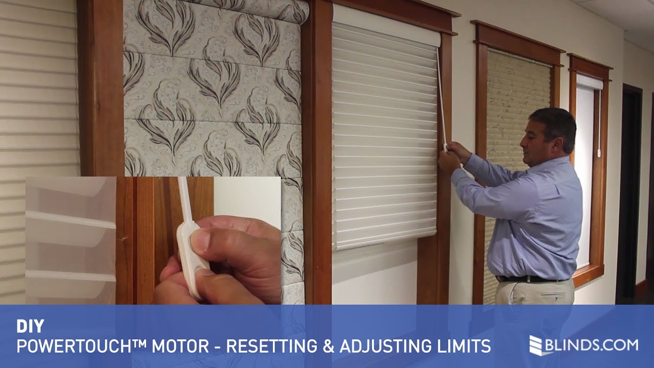 How to Reset Motor and Adjust Limits in Your PowerTouch™ Motor - YouTube