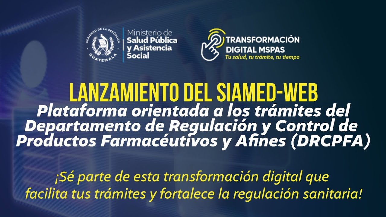 Lanzamiento del SIAMED-WEB - YouTube