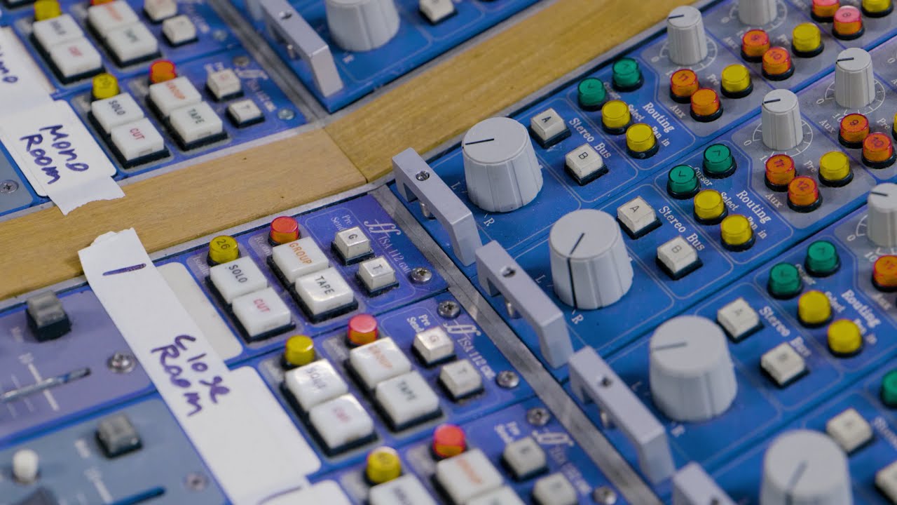 The Focusrite Console at IIWII Studio - YouTube