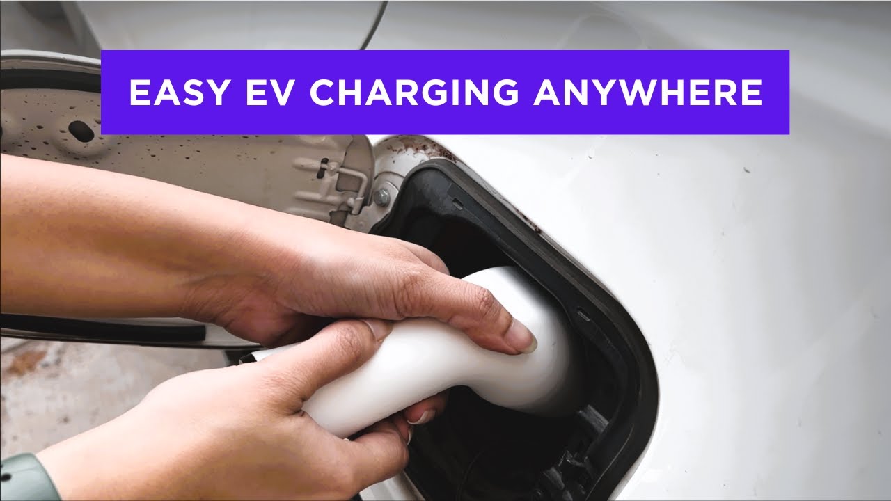 EV charging at home | EV Portable Charger | Easy charging anywhere | PM ...