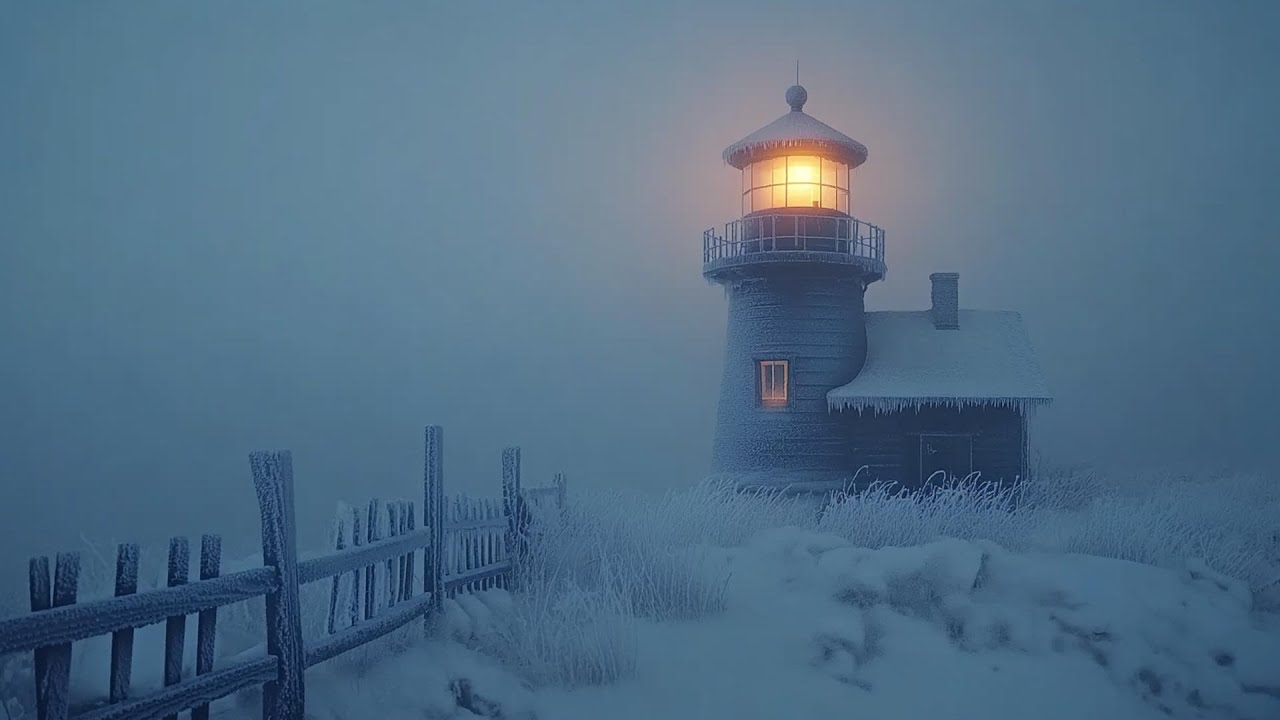 Winter Storm Howl┇Blowing Snow & Gusty Winds┇Nature Sounds for Focus ...