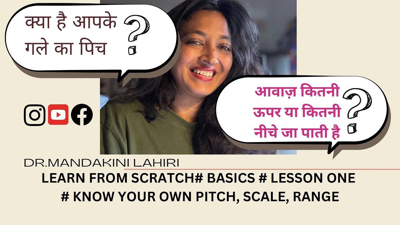 Identify your Voice pitch || Scale|| Range - YouTube