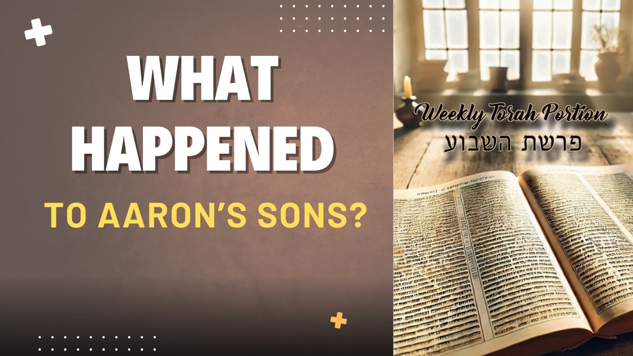 Weekly Torah Portion - Week of April 20-26 "Shmini” - YouTube