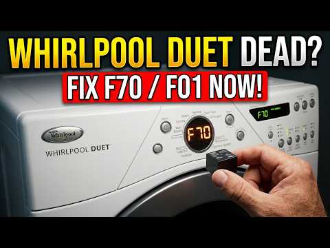 Whirlpool Duet F70 and F01 Fix | Relay Replacement and Control Board Repair!
