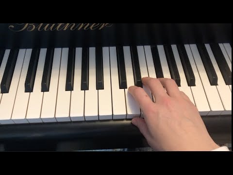 Learning Scales on the Piano - G Major Harmonic Hands - YouTube